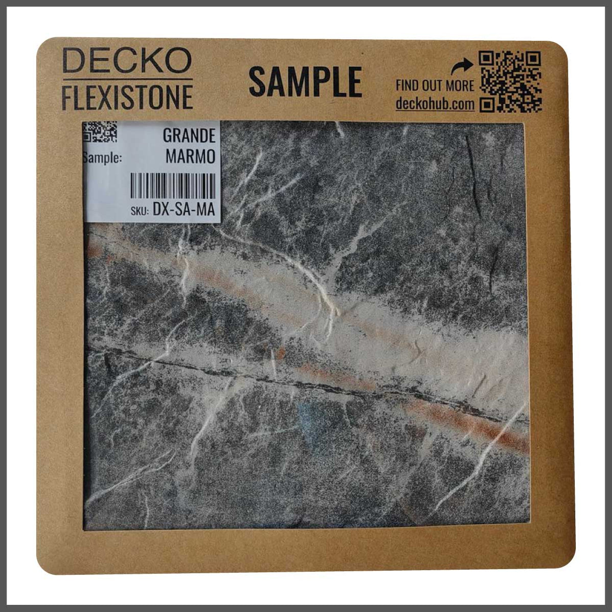 Flexible 3D Stone Wall Panels - GRANDE MARMO - Box of 5 serial panels ...