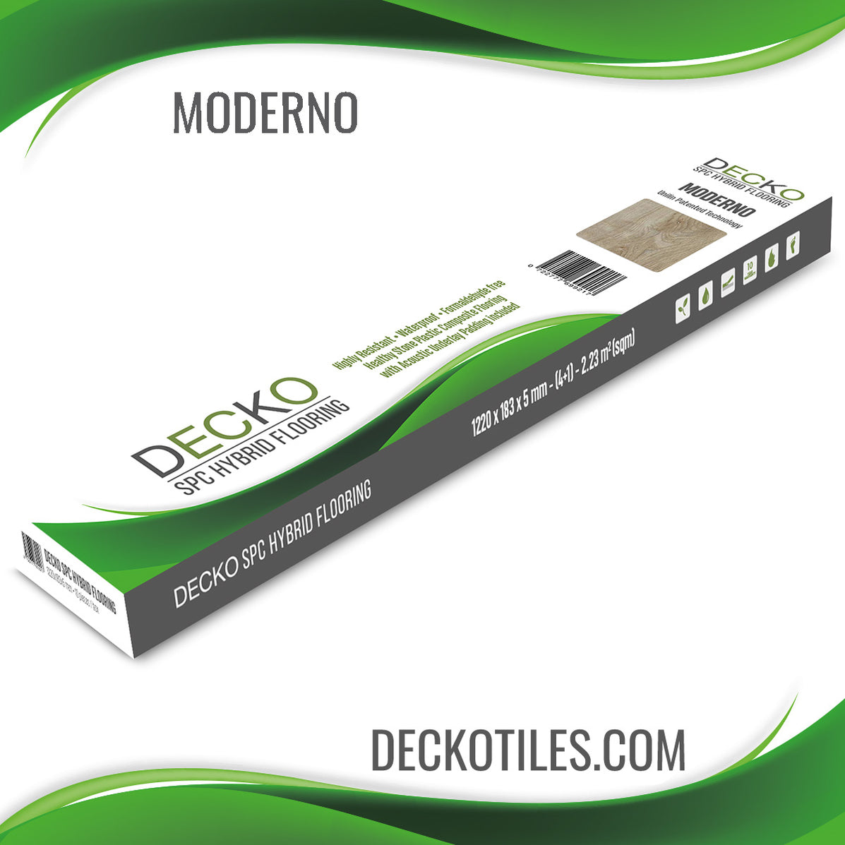 DECKO SPC Flooring - MODERNO - Price/SQM — DECKO Australia