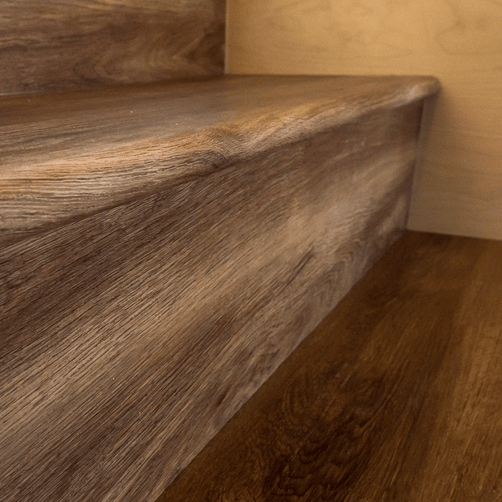 Step Edge - DECKO Hybrid SPC flooring — DECKO Tiles Australia