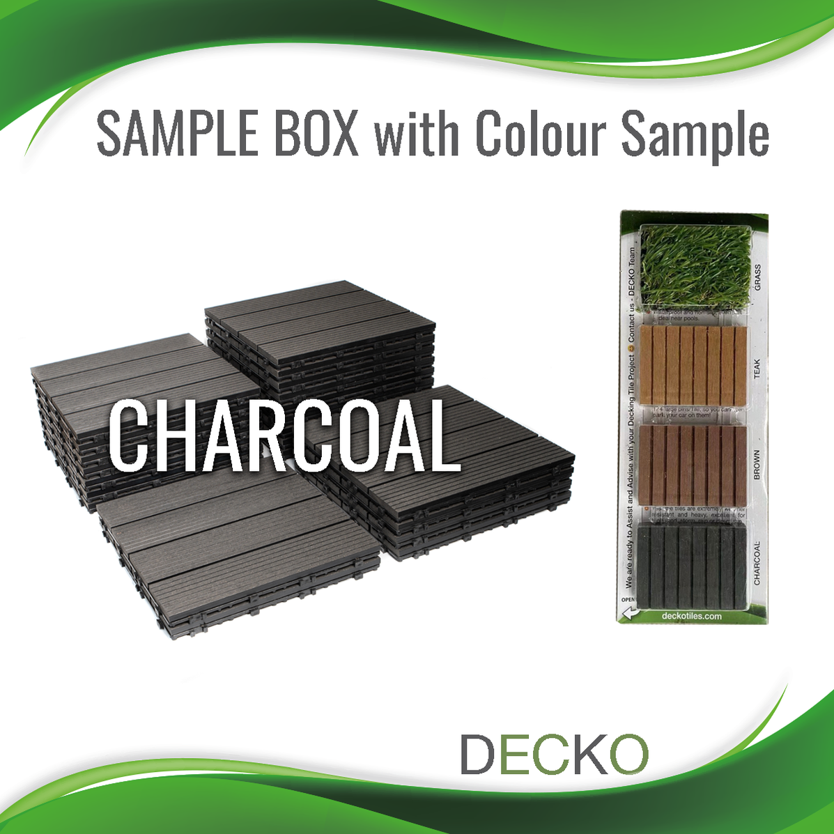 SAMPLE BOX with 11 tiles and Color Samples. Fully refundable with Free ...